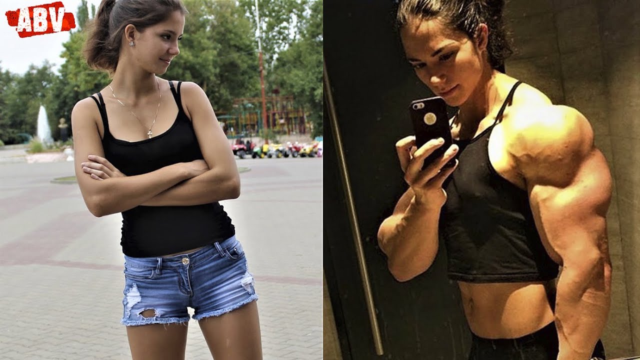 DEVIANTART FEMALE MUSCLE GROWTH, FBB WORKOUT VLADI - YouTube