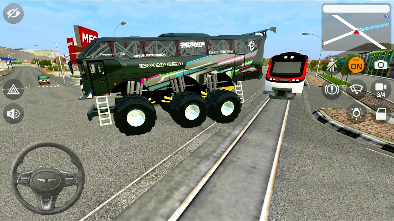 Monster Bus Simulator Indonesia #24 - Monster Truck Driving - Android ...