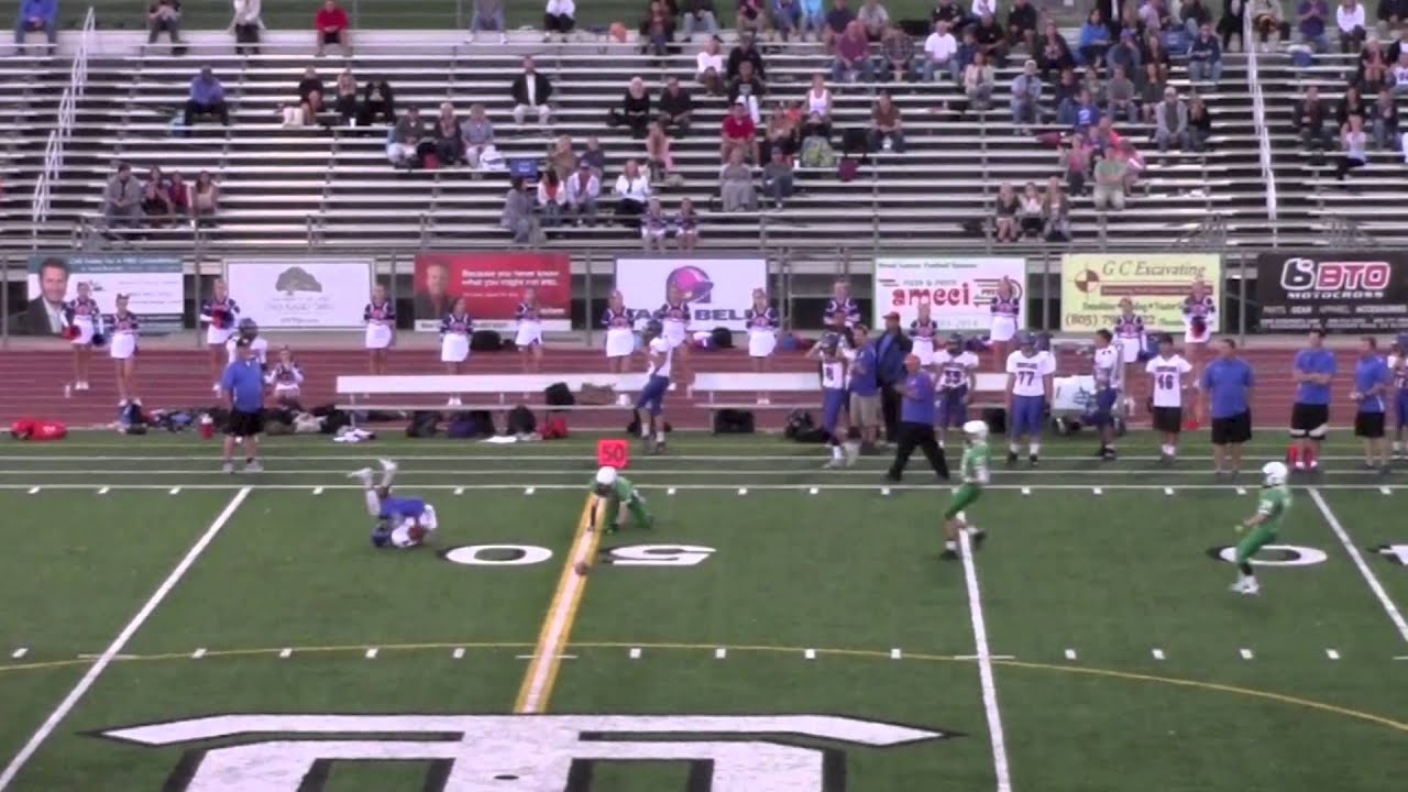 Conor Miller - Lancer Freshman Football Highlights 2013 - YouTube