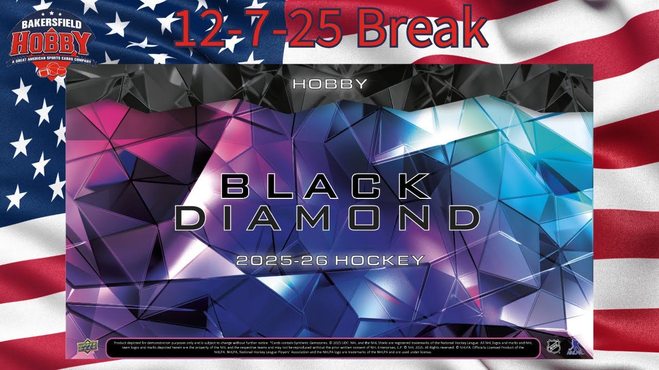 12-07-2025 2025/26 Upper Deck Black Diamond Break - YouTube