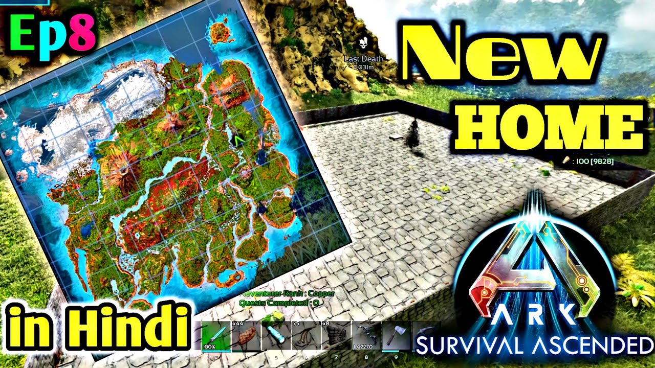 Finally I found the Best Location for Home in Ark Survival Ascended ...