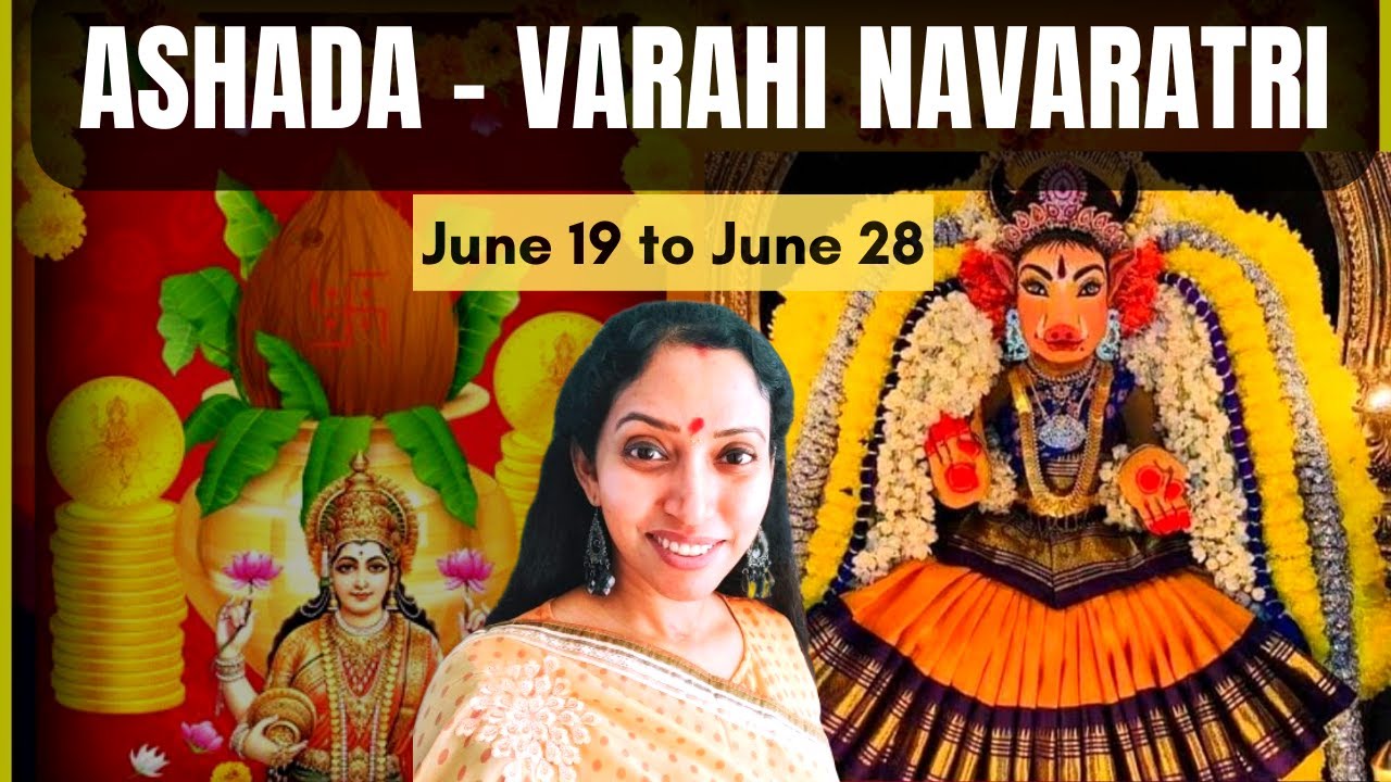 Ashada Navaratri 2023 [English] | Varahi Navarathiri Ritual and Pooja ...