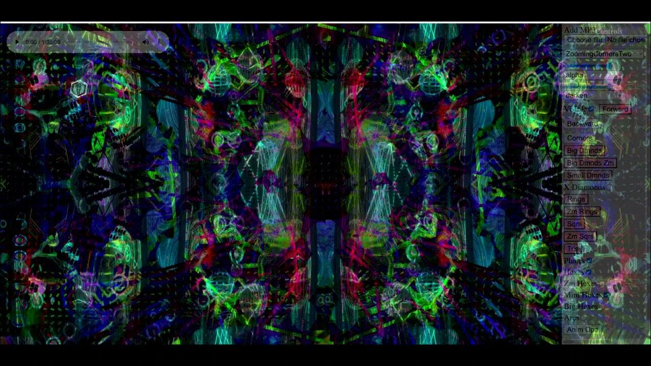 Jazz Madness set to Dynamically animated javascript visuals - YouTube