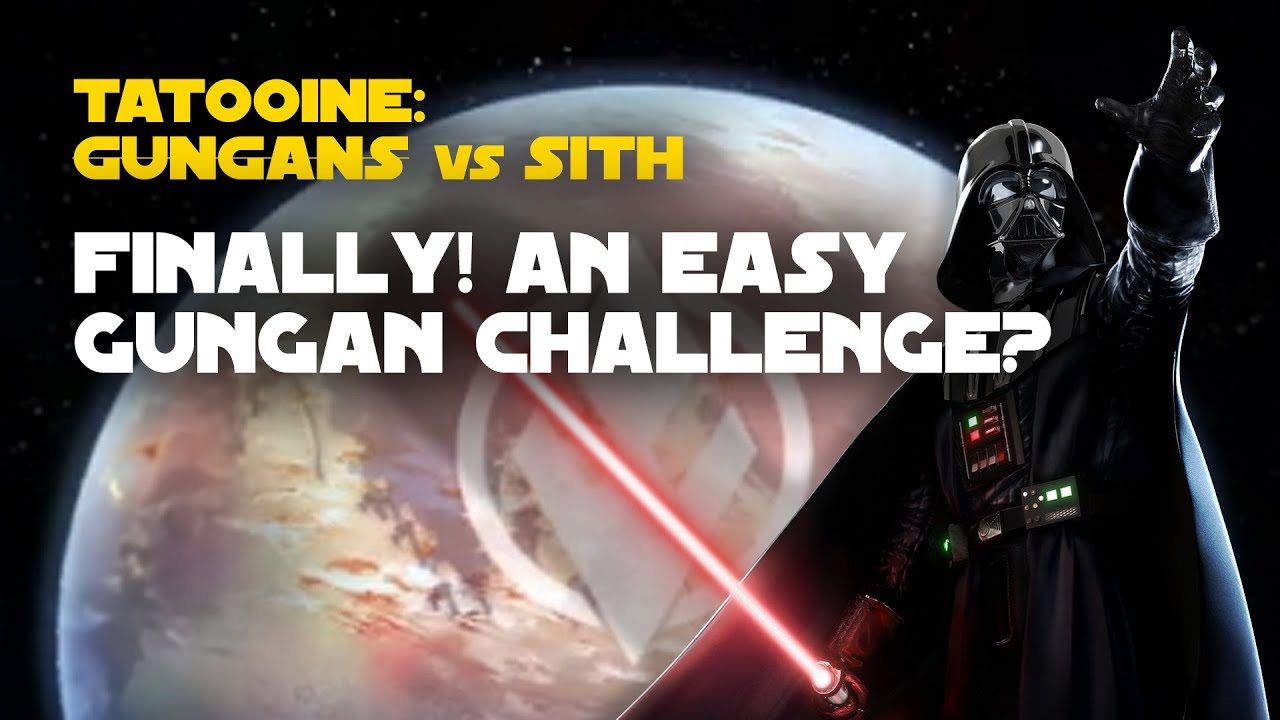 Tatooine: Gungans vs Sith Galactic Challenge | SWGOH GC X - YouTube