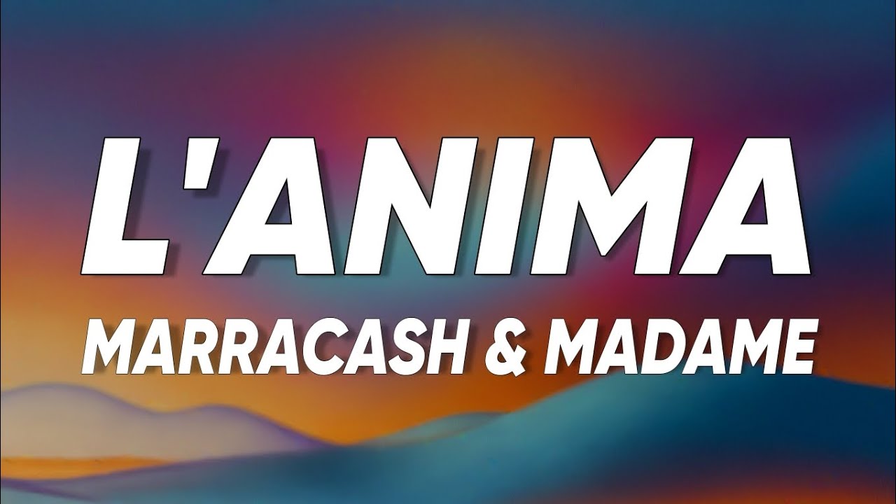 Marracash & Madame - L'anima (Testo/Lyrics) - YouTube