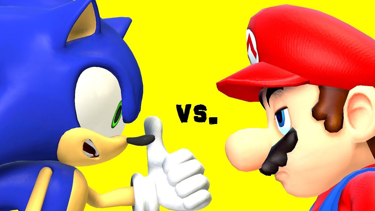 Sonic vs. Mario: Pokémon Battle (SSB4 Machinima) - YouTube