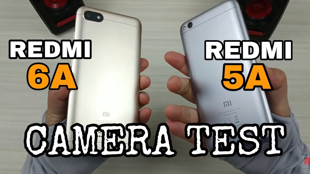 Camera Test Redmi 6A VS Redmi 5A - YouTube
