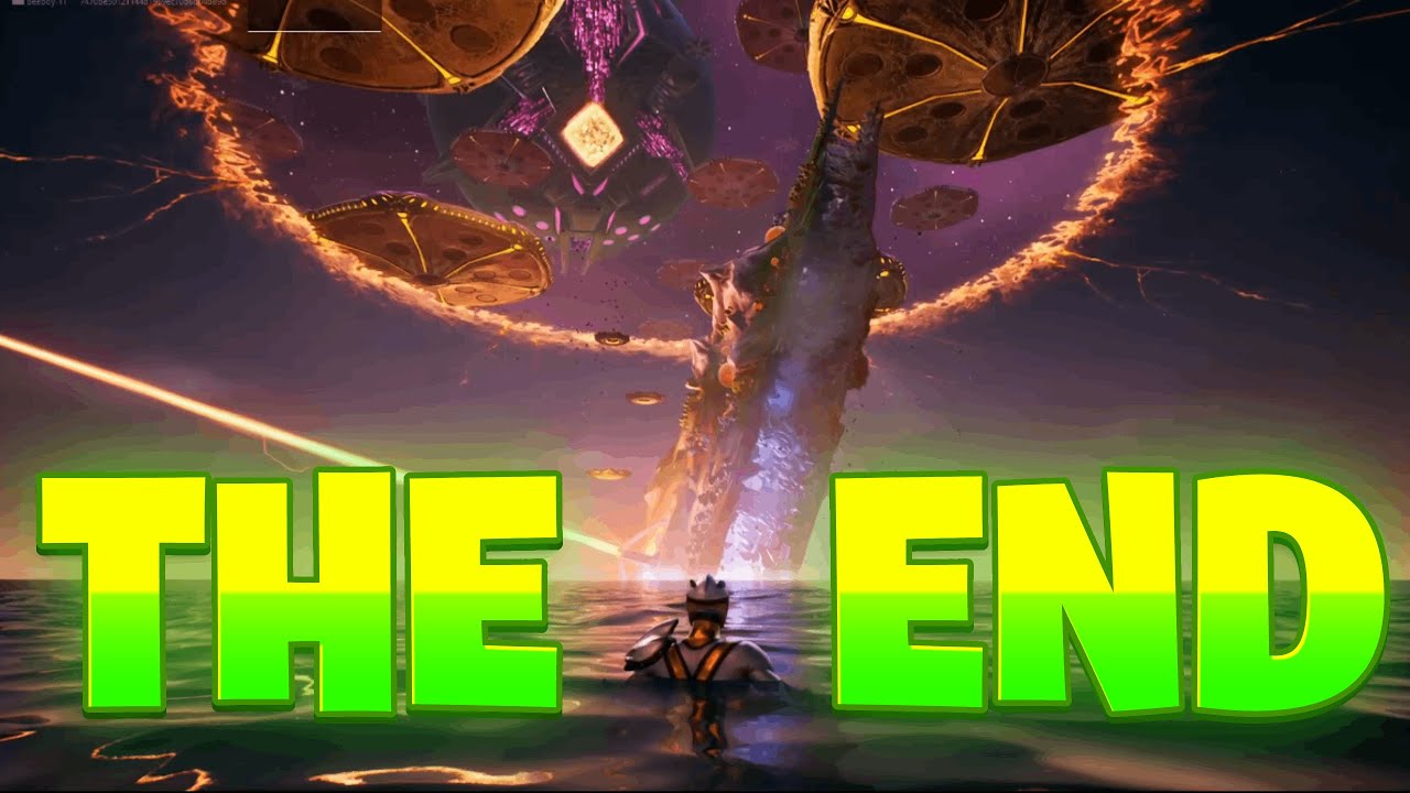 FORTNITE CHAPTER 2 FINALE!! Fortnite The End event REACTION! THE ...