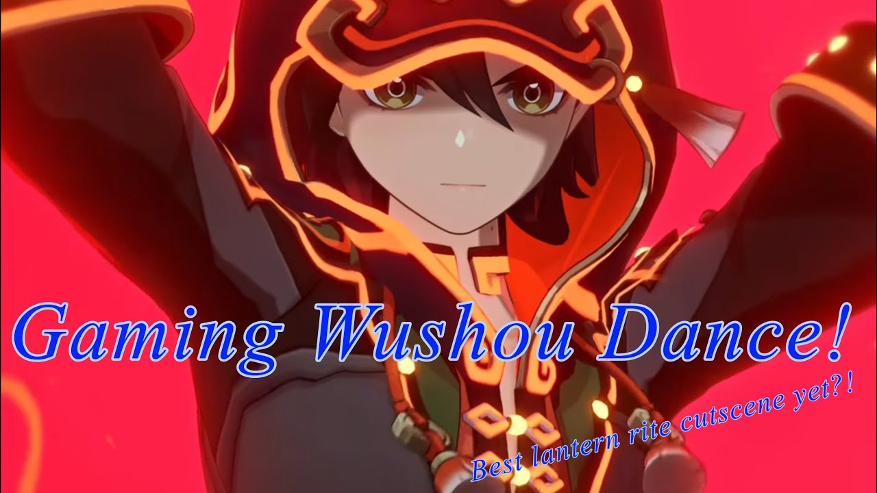 Gaming Wushou Dance Cutscene(Lumine Ver.)|| Genshin Impact 2k ...