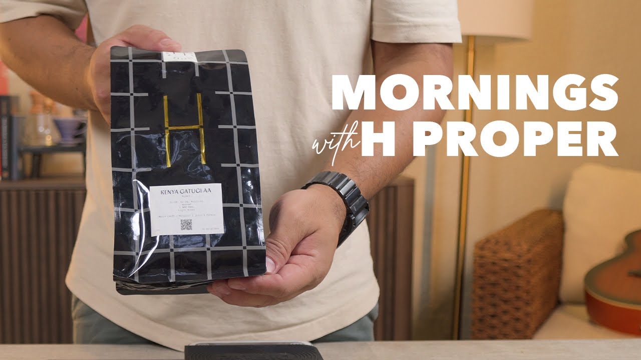 Mornings with H Proper Coffee Roasters - YouTube
