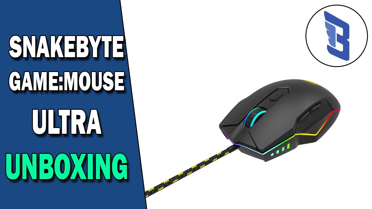 Snakebyte GAME:MOUSE ULTRA UNBOXING - YouTube