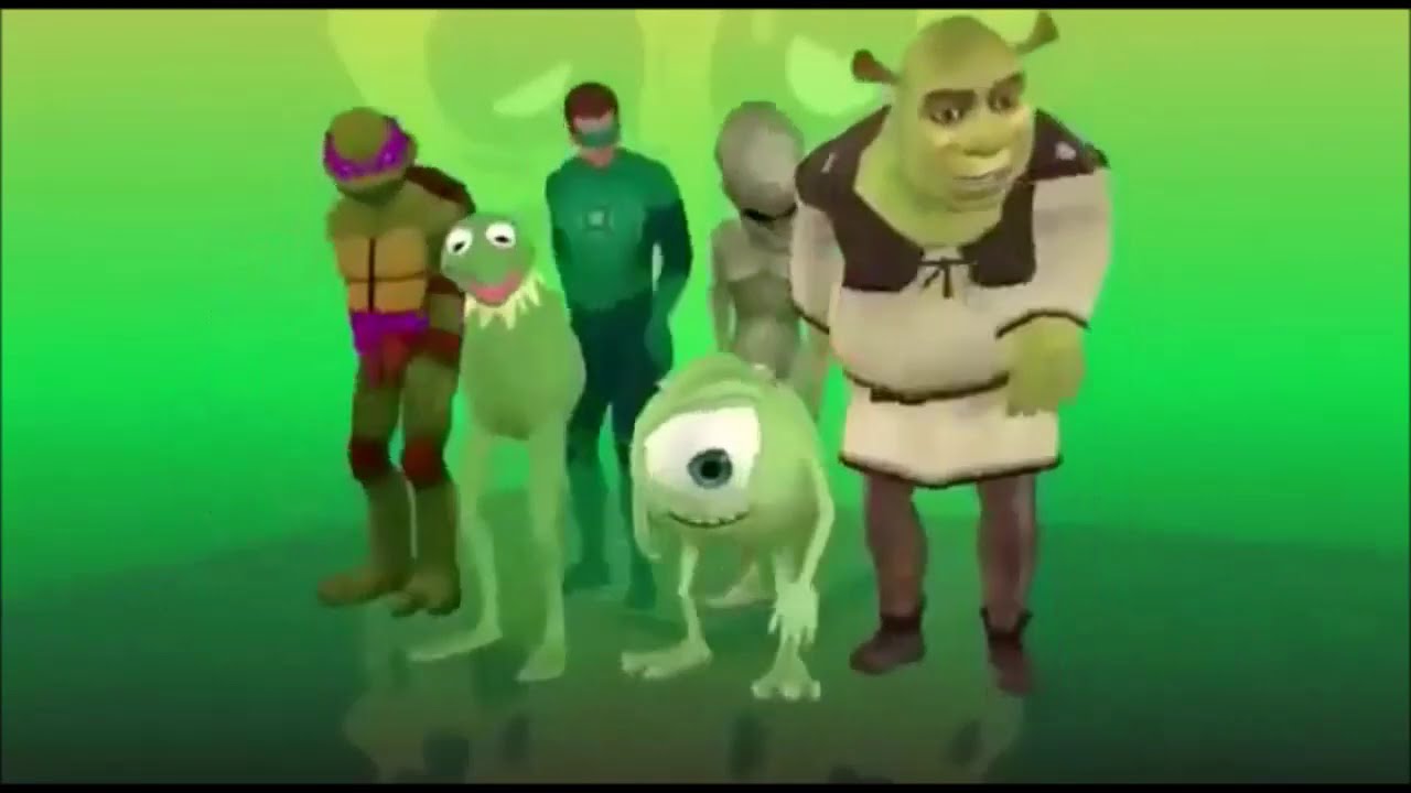 🎵Dancing shreck turtle monster muppet - YouTube