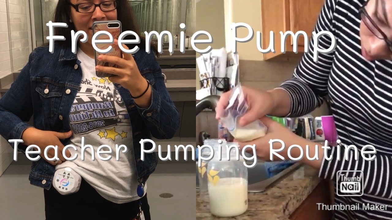 FREEMIE CUPS | Teacher Pumping Routine 2020 - YouTube