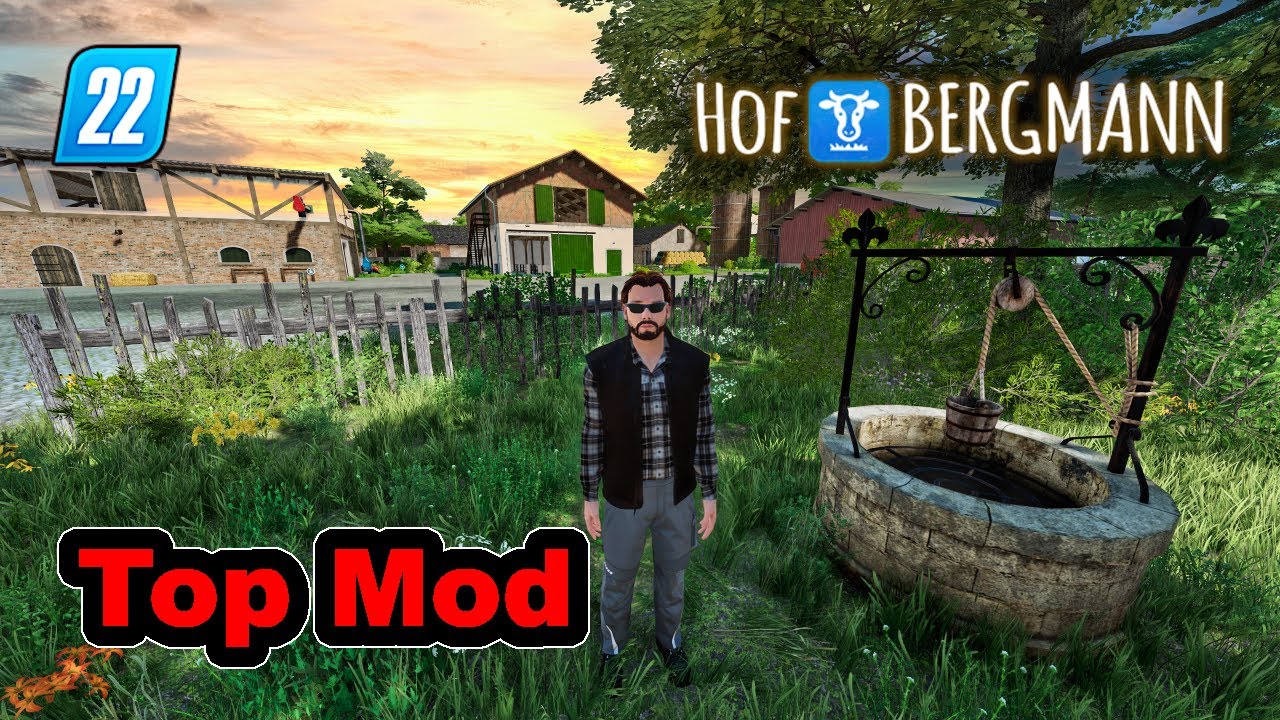 LS22 Top Mod - Map: Hof Bergmann Map & Projekt Vorstellung - YouTube