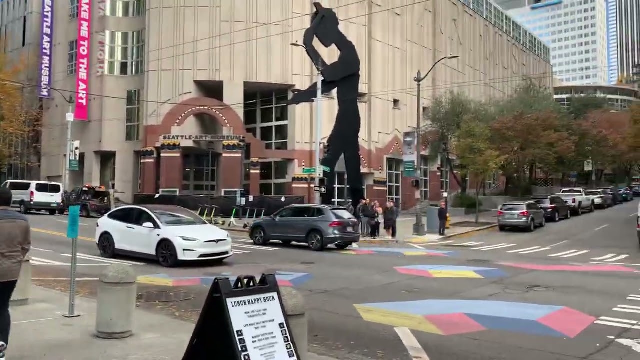 The Harbor Steps and The Seattle Art Museum @ Seattle Washington - YouTube