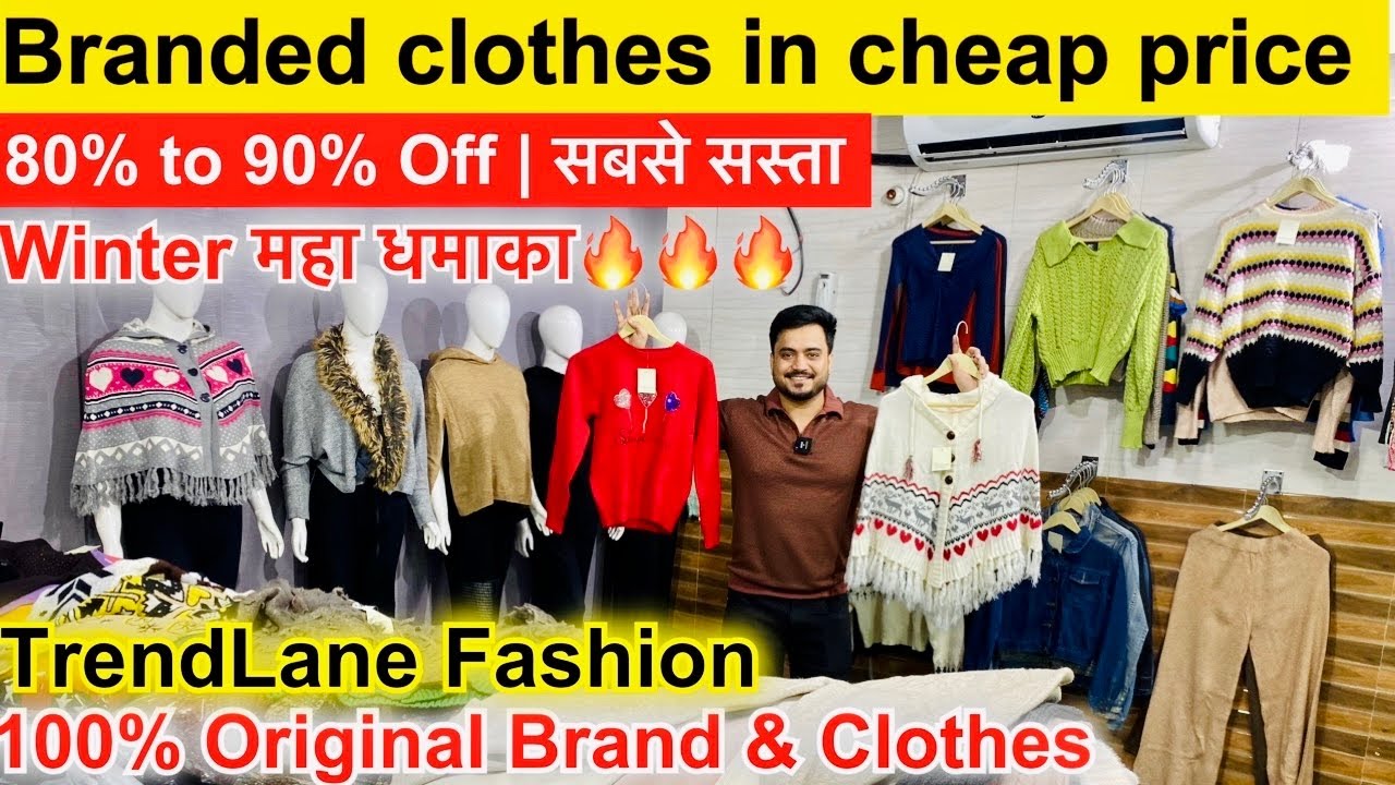 महा धमाका 🔥🔥80% to 90% Off | सबसे सस्ता | Branded clothes in cheap ...