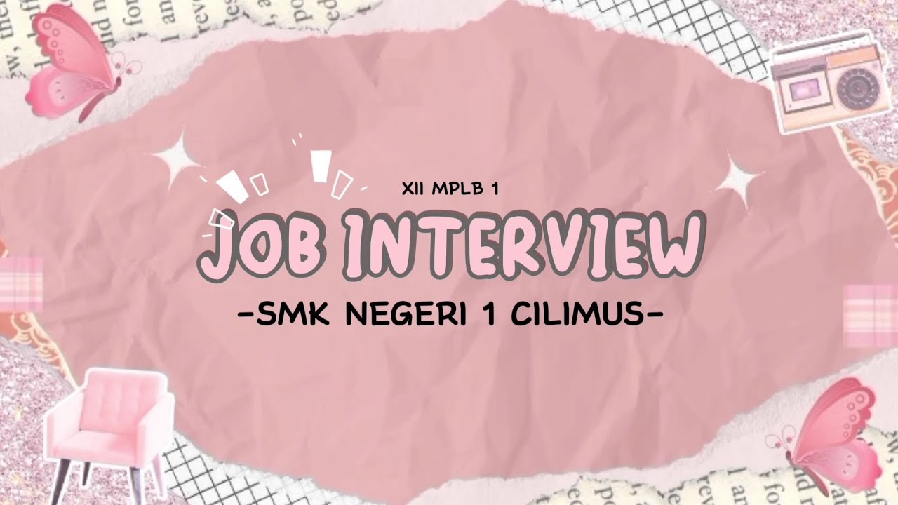 PRACTICE JOB INTERVIEW - YouTube