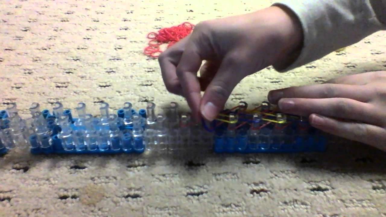 Rainbow Loom Braid/Double Braid Bracelet - YouTube