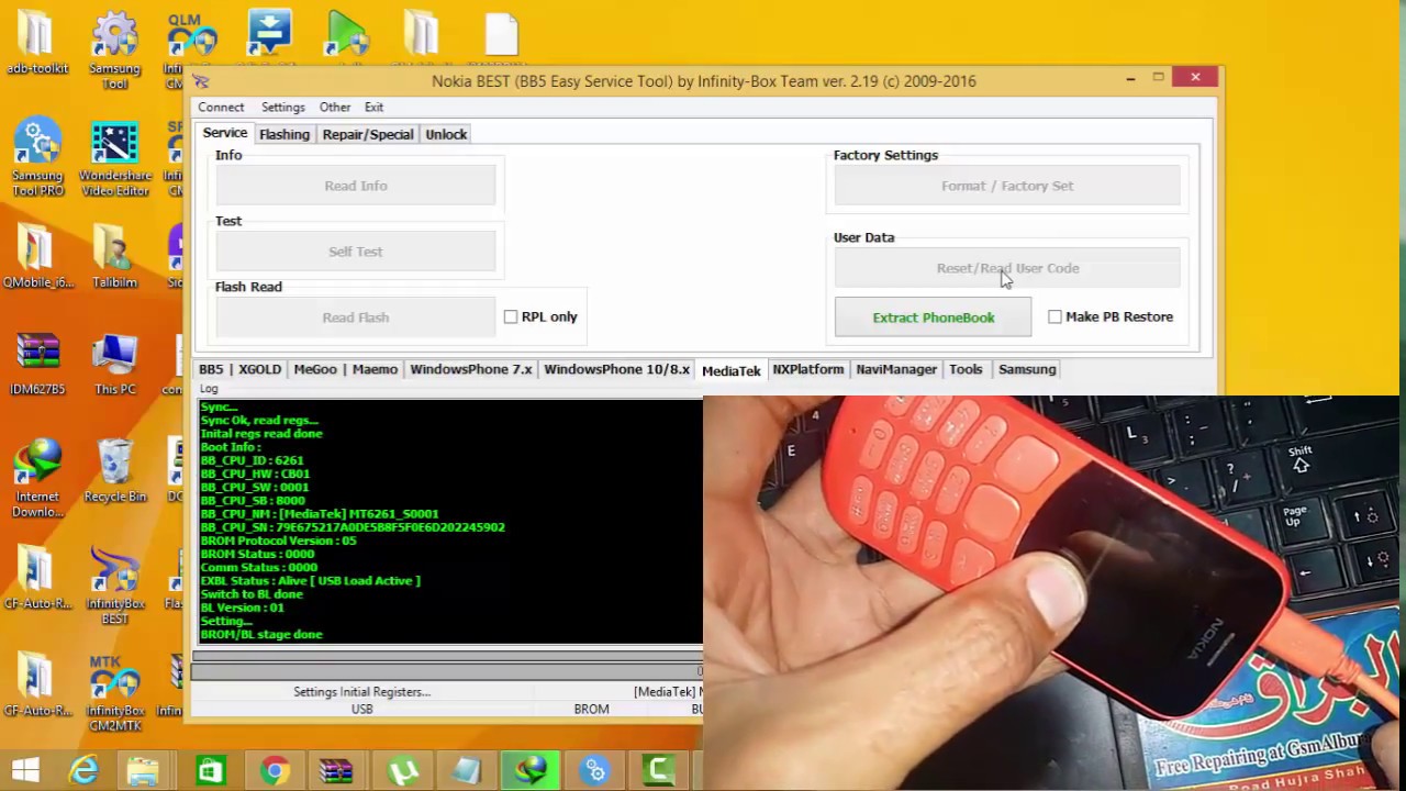 How to unlock TA 1017 Nokia 130 2017 - YouTube