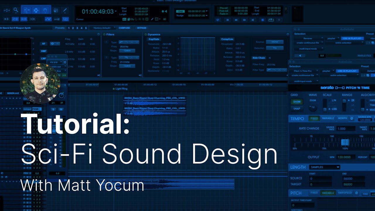 Sci-Fi Action Sound Design Tutorial with Matt Yocum - YouTube