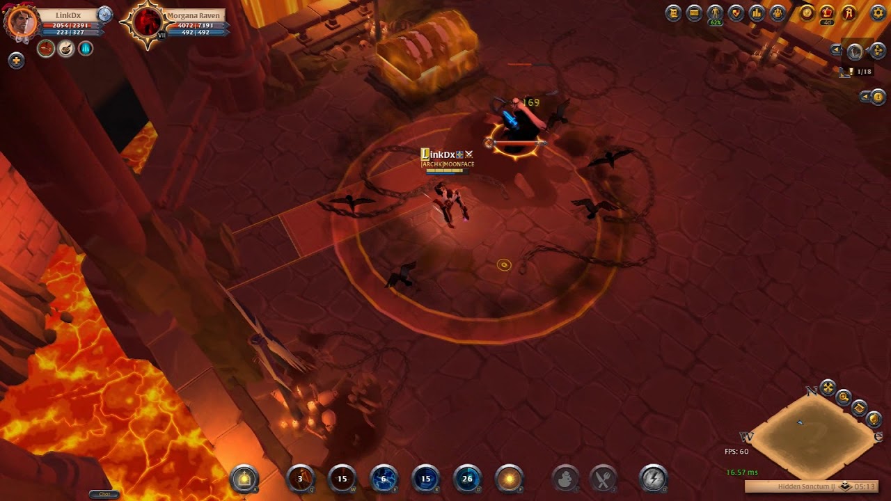 Albion Online Tier 7 Solo Dungeon Morgana Raven Legendary Chest - YouTube