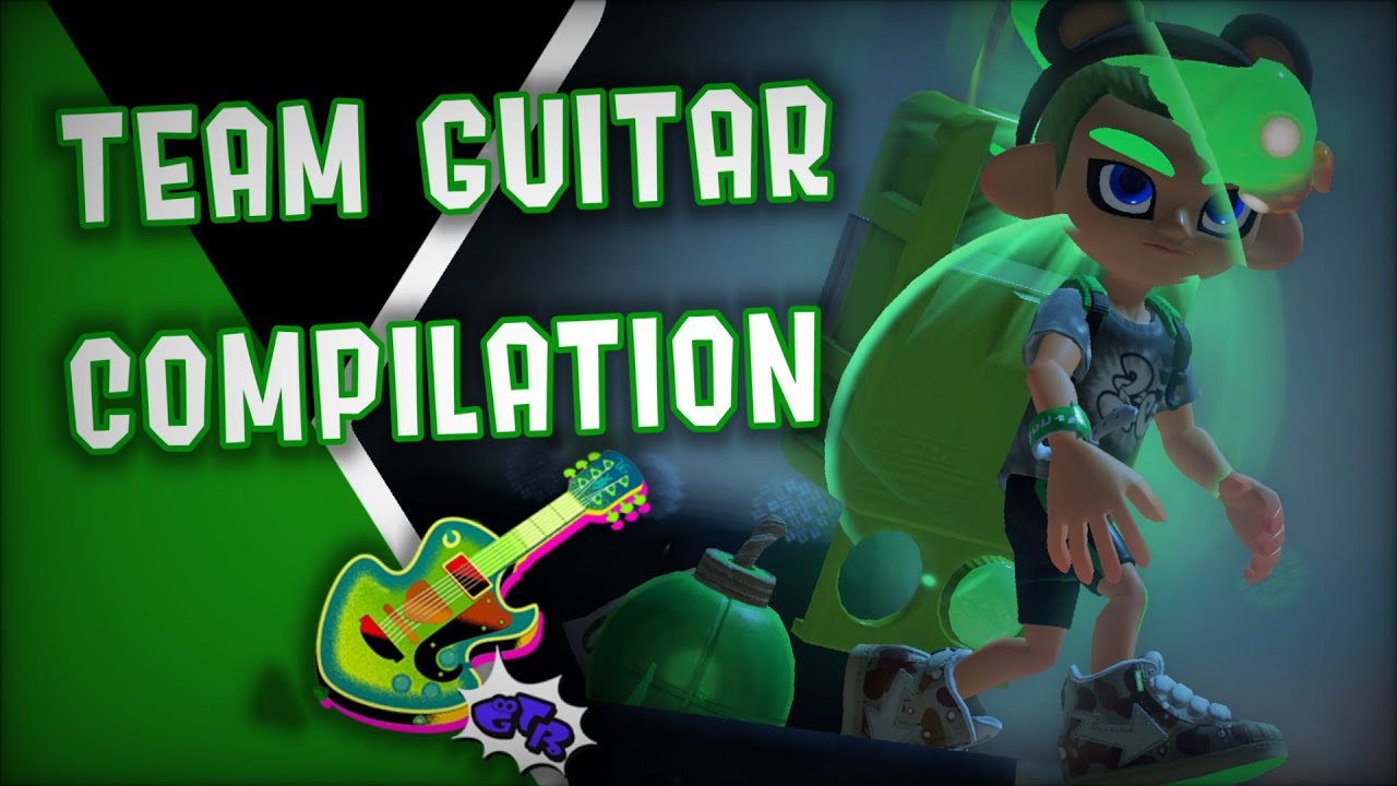 [Splatoon 3] - TEAM GUITAR! - Splatfest Compilation 🎸⚡ - YouTube