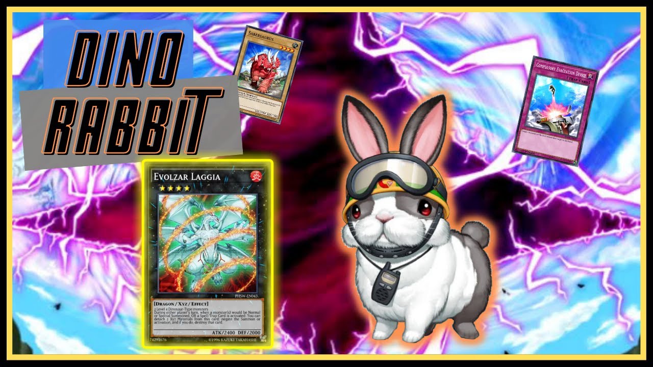 New Dino Rabbit Deck!! [Yu-Gi-Oh! Duel Links] - YouTube