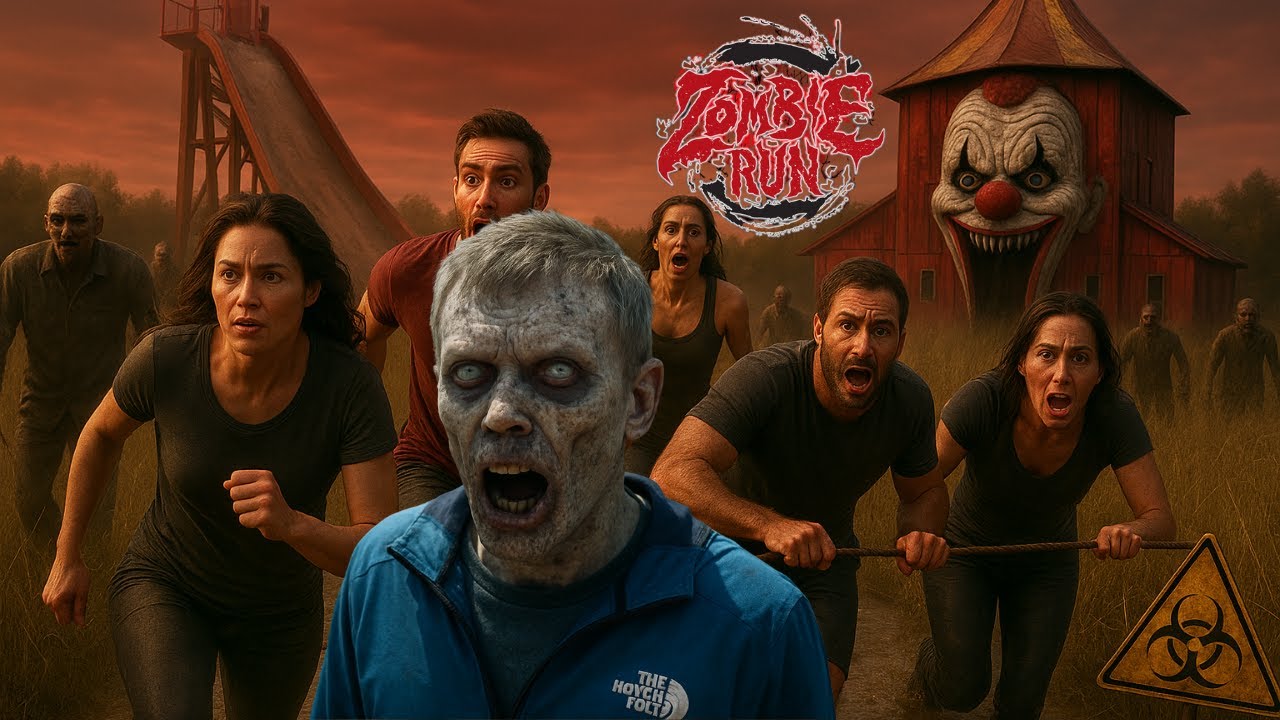Zombie Run Obstacle Course 6.5KM 2025 - YouTube
