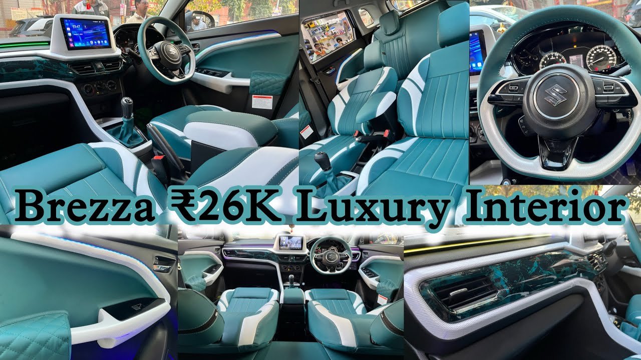 2023 Brezza Lxi Modification | 26K में Luxury Interior With 50% ...