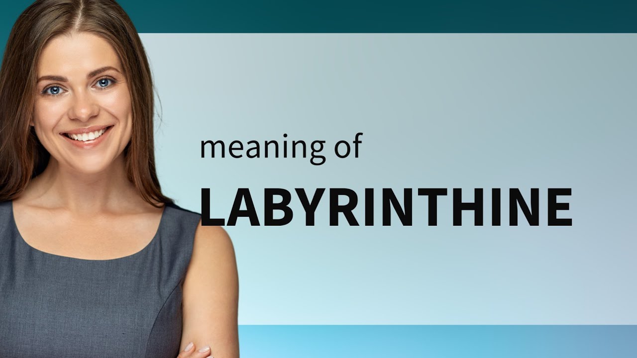 Labyrinthine — LABYRINTHINE meaning - YouTube