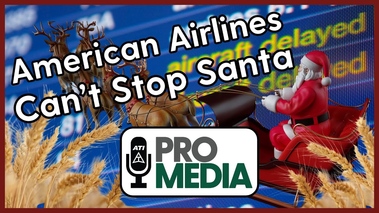 American Airlines Can't Stop Santa - YouTube