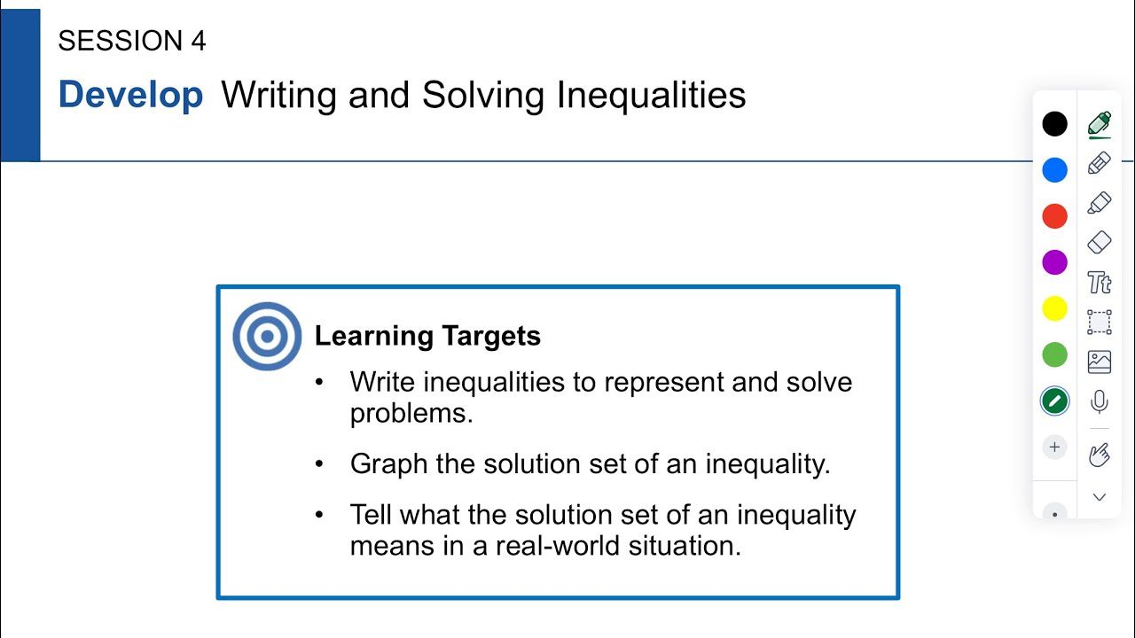 iReady Math 7 Lesson 19 Session 4 - YouTube
