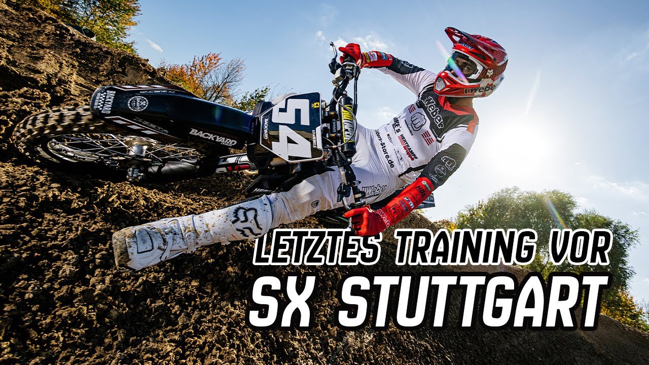 Das letzte Trainingswochenende vor dem SX Stuttgart - Kevin Winkle ...