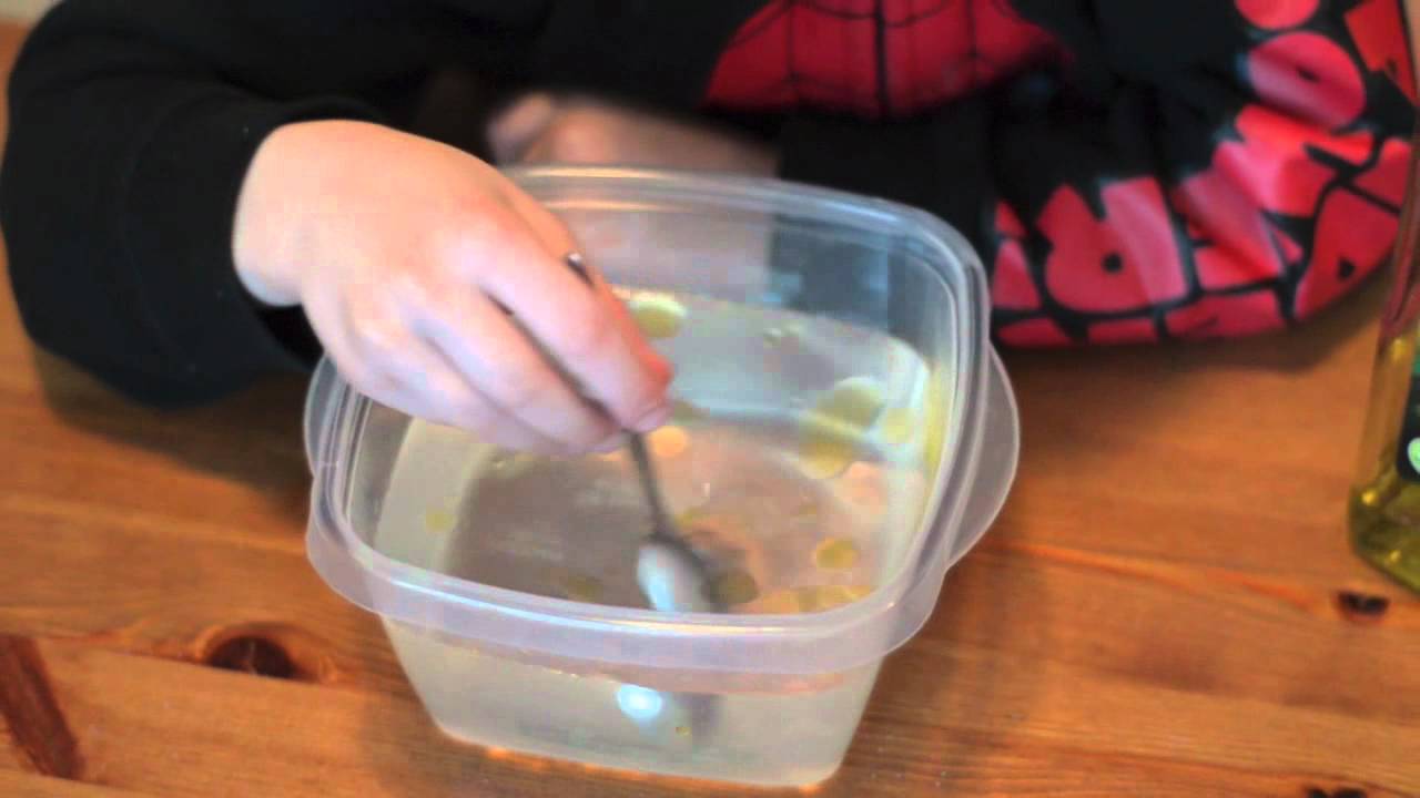 Water - olie - zeep.mov - YouTube