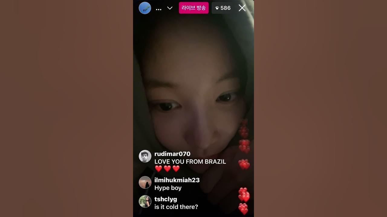 20230216 배우 연우 인스타 라이브 - YouTube