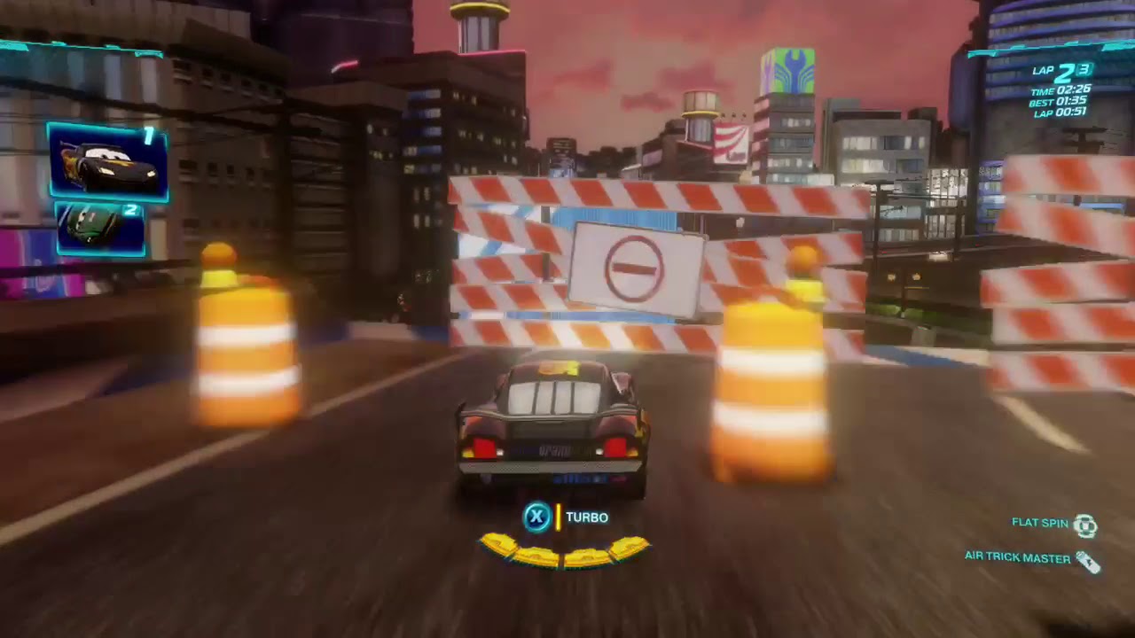 Cars 2 The Video Game | Carbon Fiber Lightning - Mission: Hit the Road ...