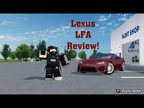 2013 Lexus LFA Review on Greenville, Roblox! - YouTube