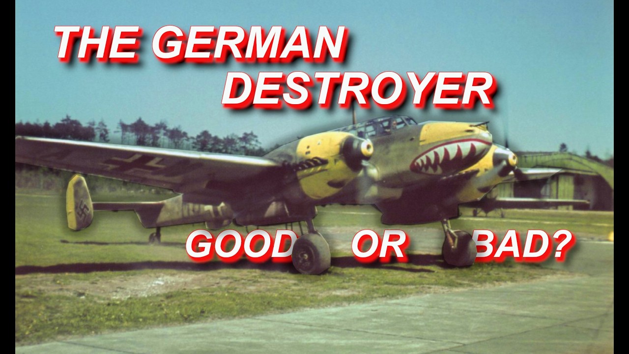 The German Destroyer - History of the Messerschmitt Bf 110 heavy ...