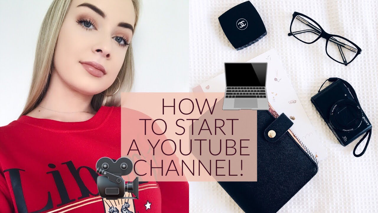 Behind the scenes: How to start a Youtube channel for beginners! - YouTube