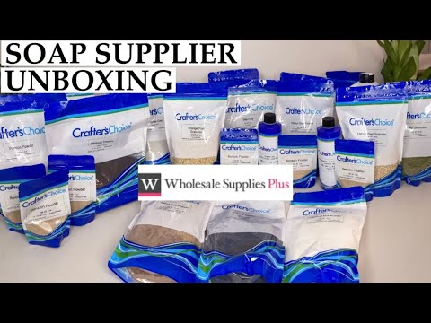 Wholesale Supplies Plus Unboxing | *LOTS of soap supplies* - YouTube
