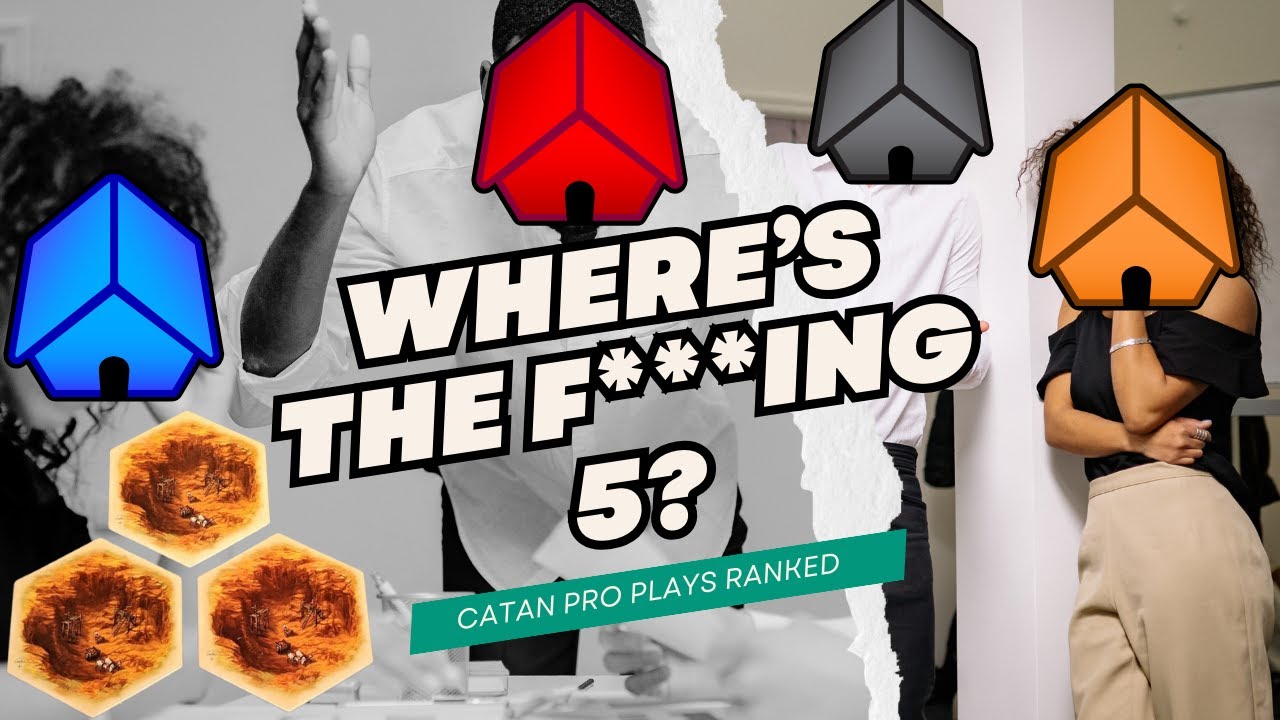 Catan Pro Gets ANGRY At Lack Of 5's! - YouTube