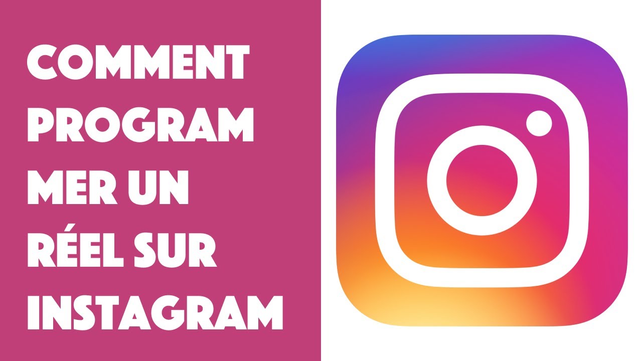 Comment programmer un réel sur Instagram ? - YouTube