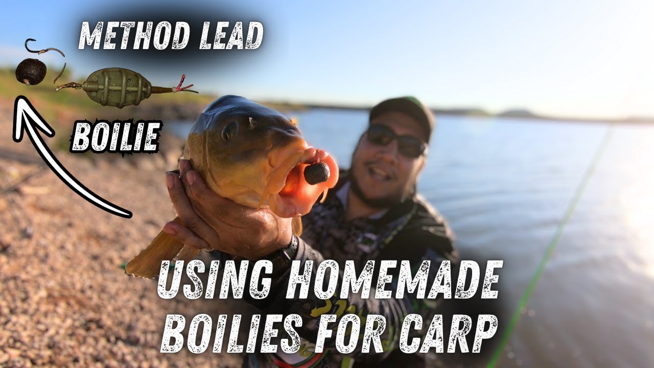 Using Homemade Boilies For Carp - YouTube