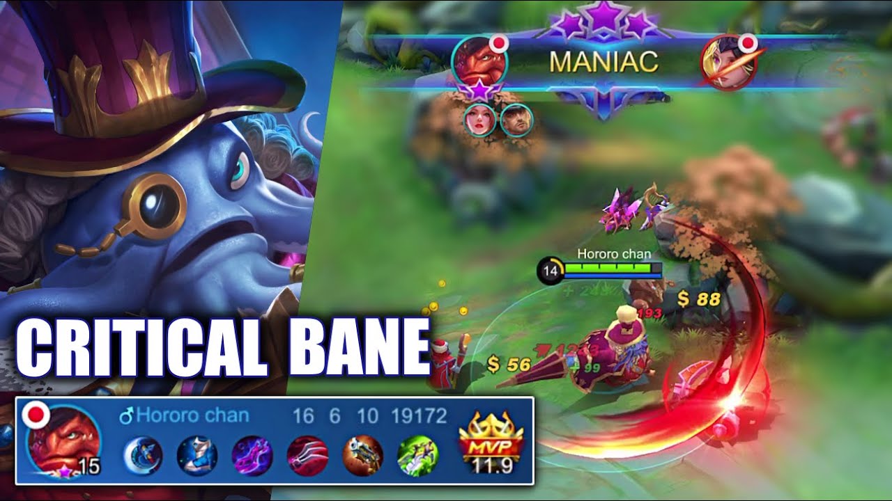 CRITICAL BANE IS WORTH TRYING OUT! | MOBILE LEGENDS - YouTube