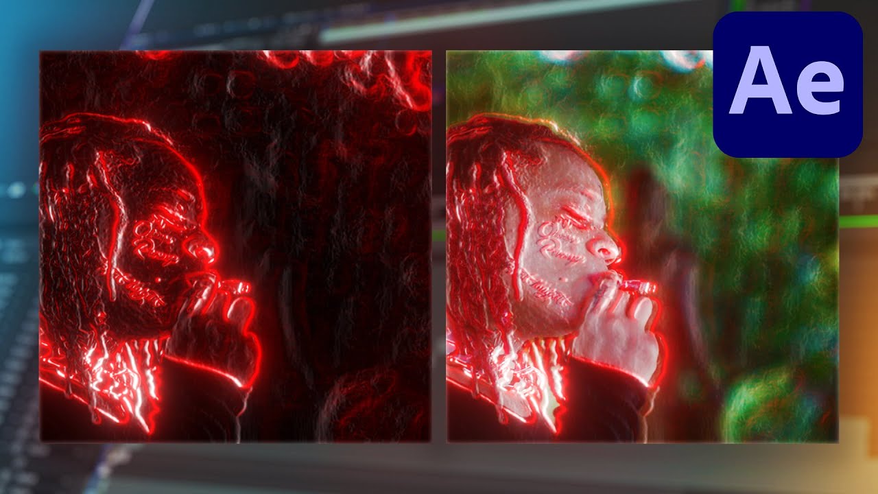 OUTLINE GLOW EFFECT - AFTER EFFECTS *EASY* - YouTube