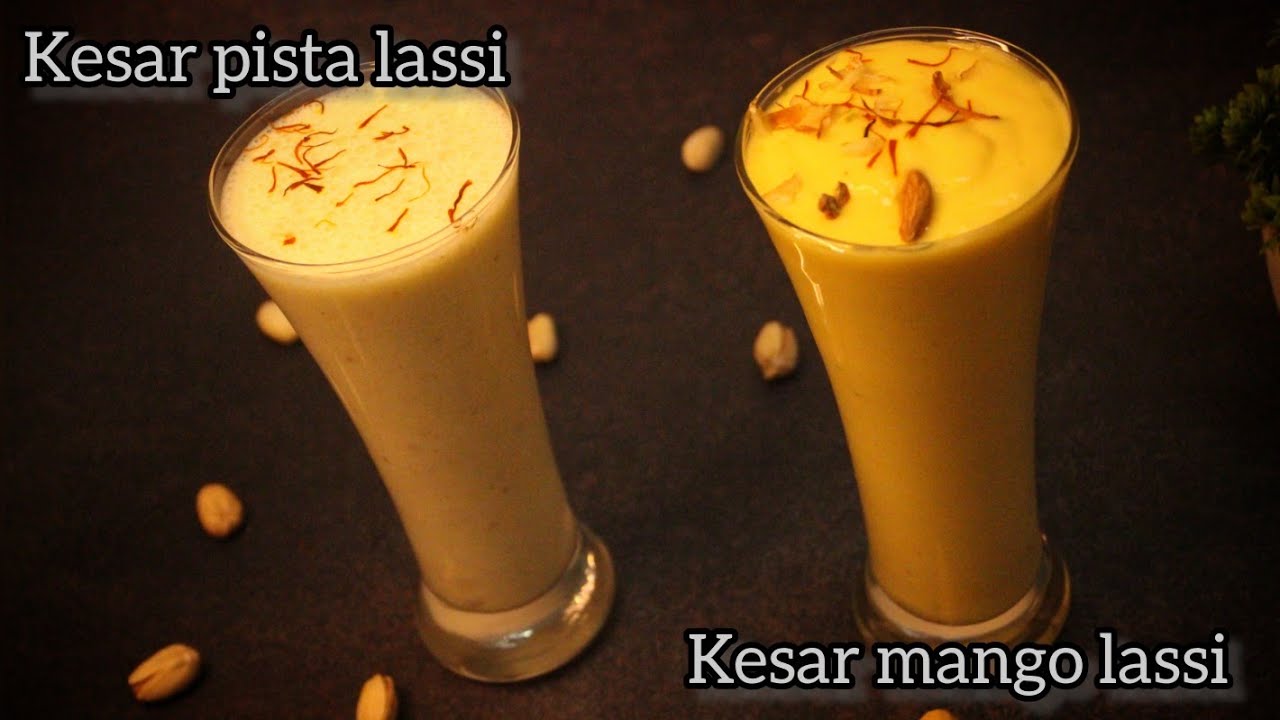Kesar lassi Recipe ! Kesar Mango Lassi ! Kesar Pista Lassi ! Homemade ...