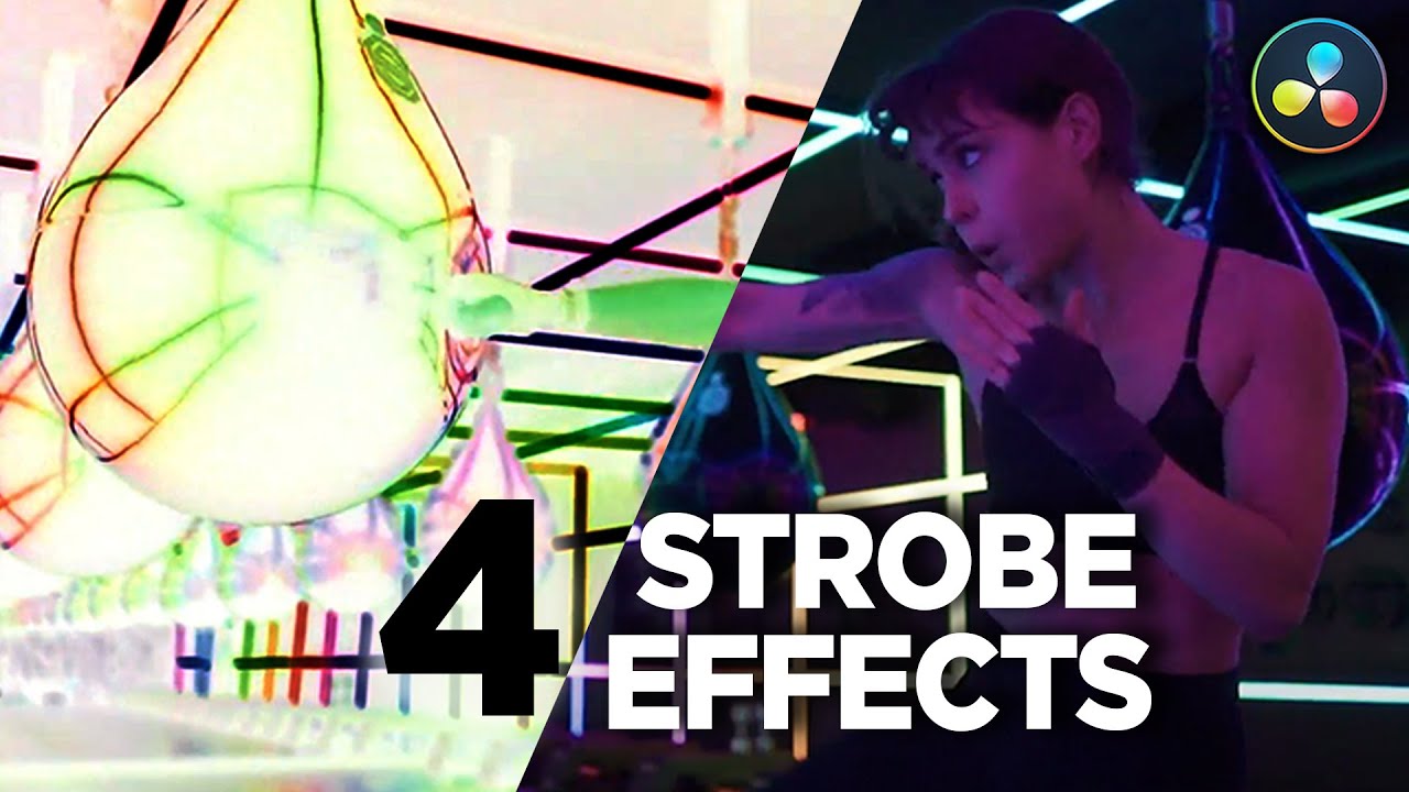 4 Easy STROBE EFFECTS You SHOULD Know! | A Davinci Resolve Tutorial - YouTube