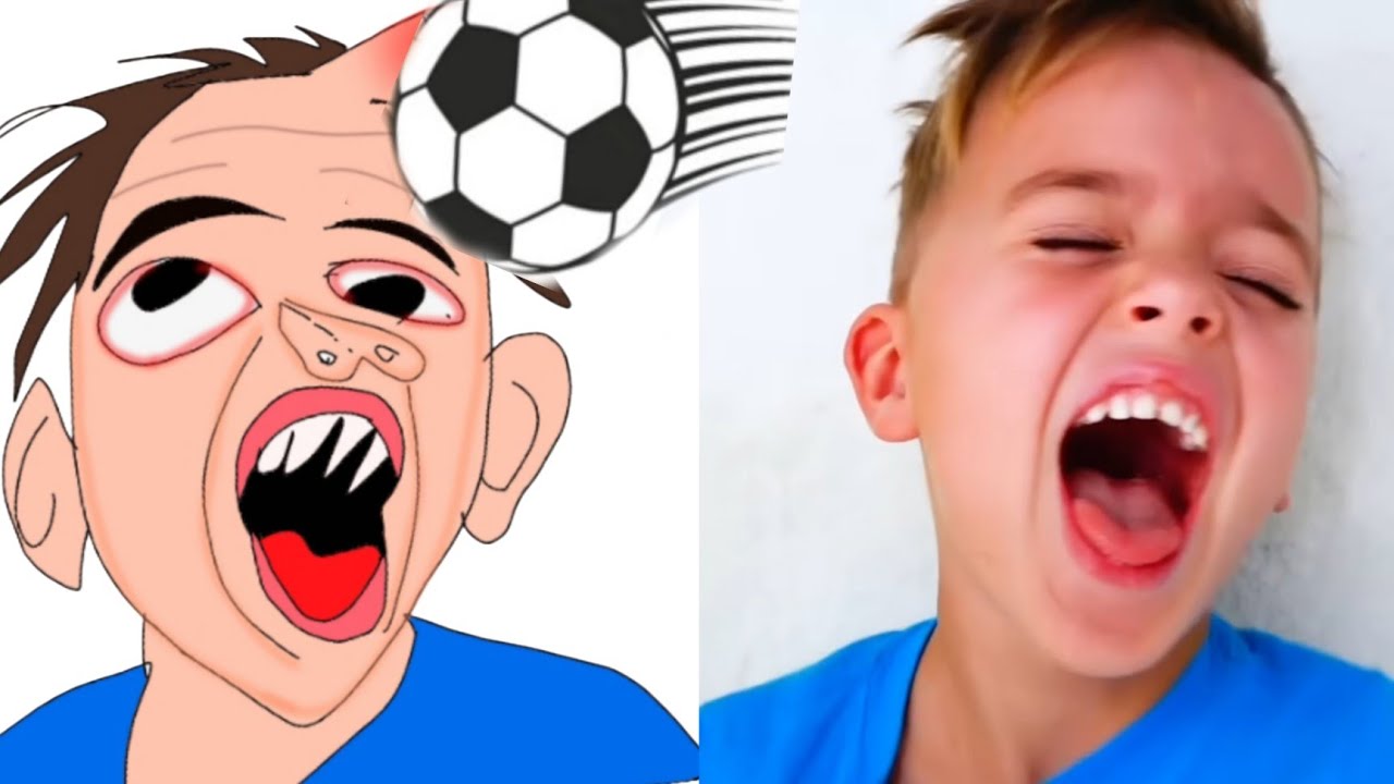 Vlad and Nikita - Funny Stories With Toys Funny Drawing meme | Vlad and ...