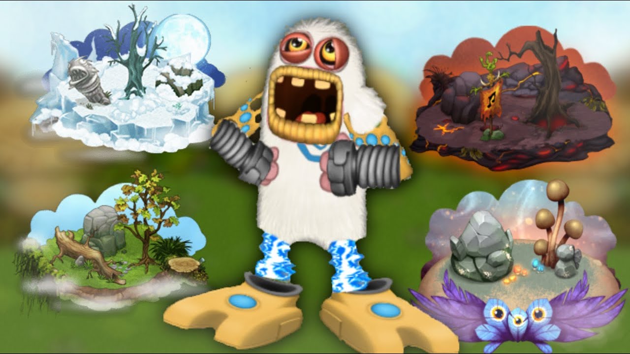 Mammott Turned Into A Wubbox - All Sounds, Islands & Animations (My ...