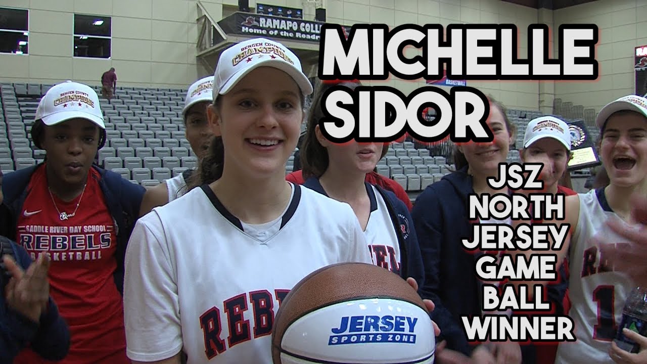 Saddle River Day's Michelle Sidor Wins JSZ North Jersey Game Ball - YouTube